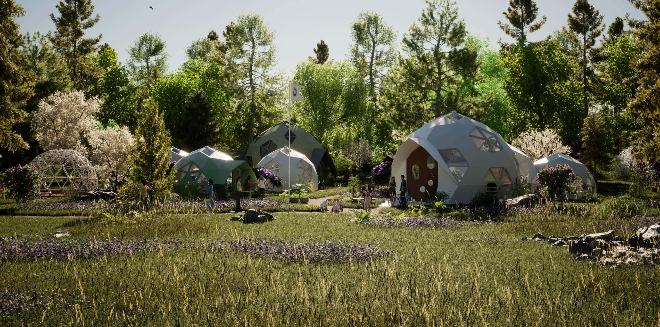 Geoship REP22 - Banner Village - YOUTUBE - Global Ecovillage Network