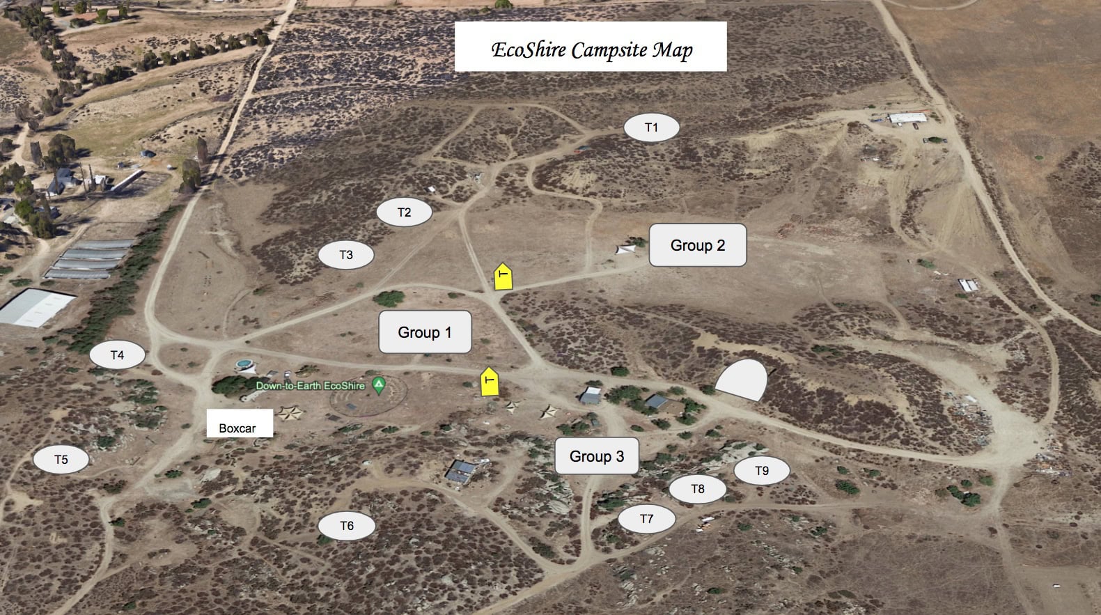 EcoShire Site map - Global Ecovillage Network